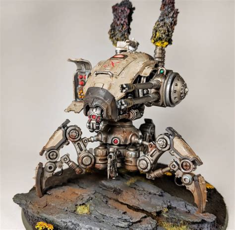 My First Big Kitbash In A While I Wanted My Dunecrawler To Be More Robotic And Menacing