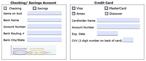 Payment Authorization Form Template