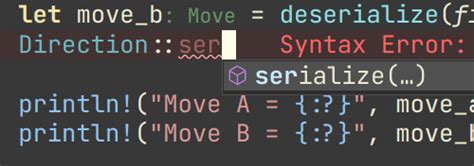 Macro Error On Serde Serialize Deserialize `err` Value Parsefloaterror { Kind Invalid } Rust