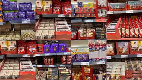 Christmas Pudding Chocolates And Cookies At Lidl Oct 2023 Lidl Haul Travelandshop With Me