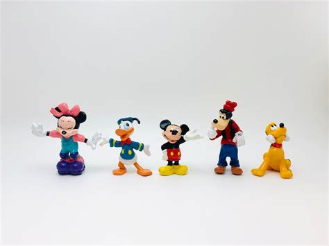 Vintage Disney Plastic Mini Figures Etsy