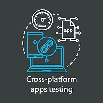 Usability Testing Icon For App Development Vector Outline Vector Contour Line Linear PNG And