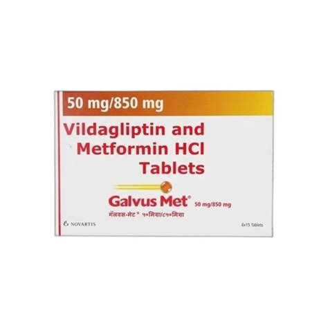 Vildagliptin Metformin Hcl Tablets 50 Mg At Rs 120 Box In New Delhi Id 25737778697