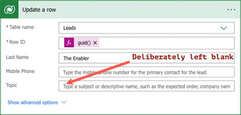Tip 1432 Create Records In Power Automate Without Mandatory Fields Power Platform And Dynamics
