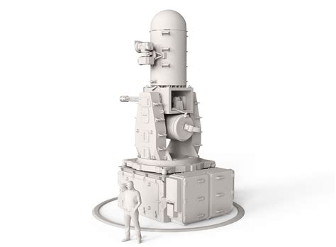 Phalanx Ciws 3d Model Turbosquid 2018768