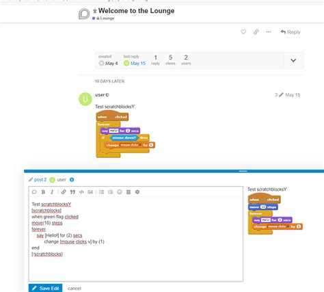 Help With Developing A Discourse Plugin For Modified Scratchblocks Snap Blocks Development