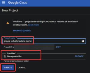 How To Create A Google Virtual Machine