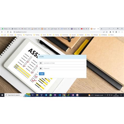 Jual Sistem Informasi Checklist Shopee Indonesia