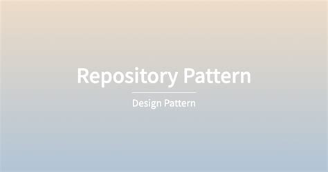 Repository Pattern1