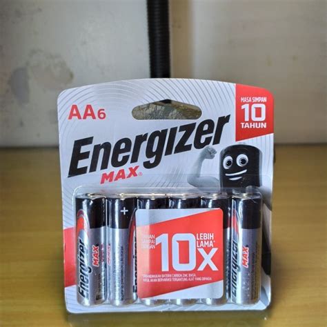 Jual Energizer Max Lebih Tahan Lama Alkaline Aa A Aaa A Baterai Isi Original Shopee