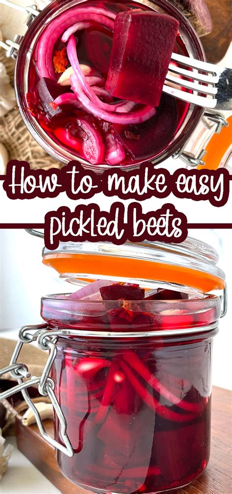 Quick Pickled Beets Recipe Jewish Moms And Crafters