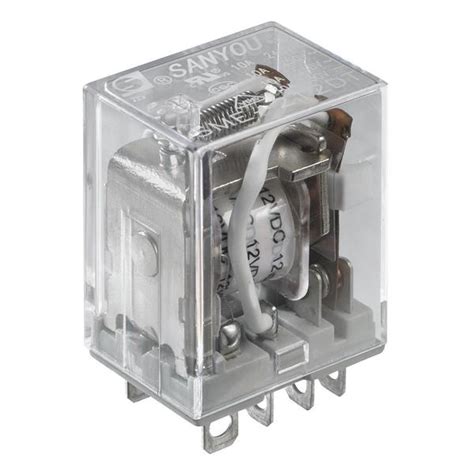 12v Dpdt Relay 8 Pin Electronation Pakistan