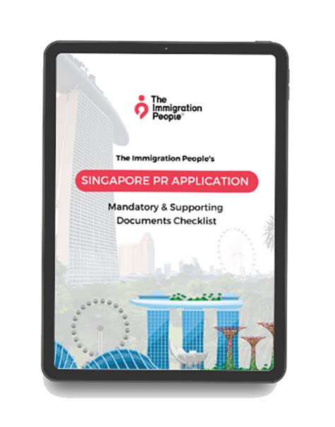 Free Singapore Pr Document Checklist For A Successful Application