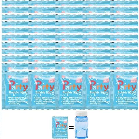102050pcs Bubble Refill Solution Bubble Gun Refill Bubble
