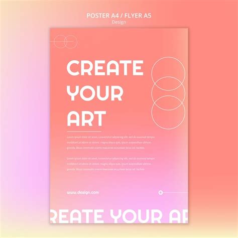 Free Psd Gradient Design Template