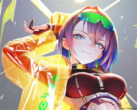 Anime Girl Glasses 4k Wallpaper Download