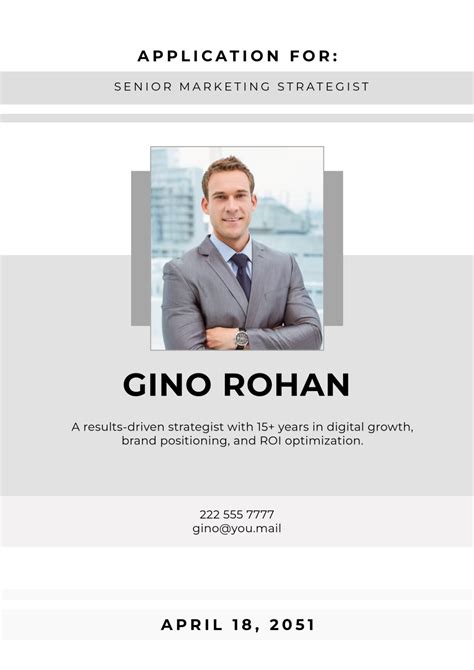 Free Resume Cover Page Templates To Edit Online