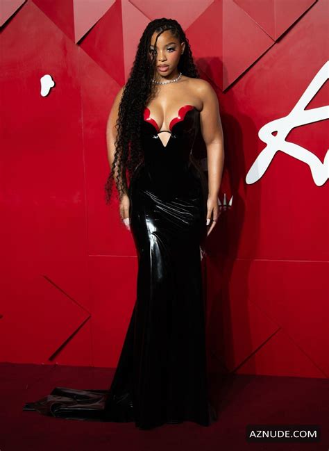 Chloe Bailey Sexy Stuns In A Steamy Latex Dress At The Fashion Awards In London Aznude