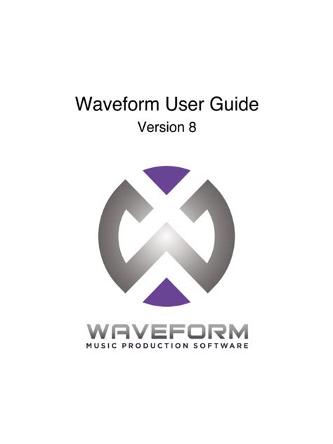 Waveform User Guide V2 1 Pdf Computer Keyboard Software