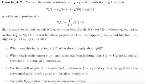 Exercise 42 You Will Determine Constants C1 C2 Chegg Com