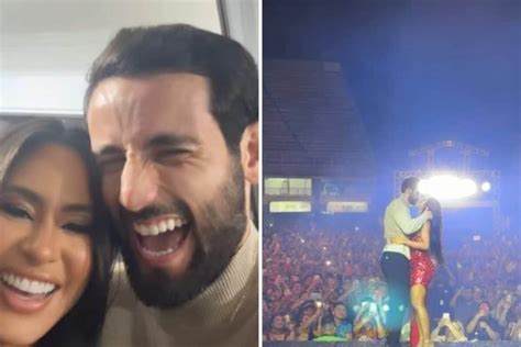 Matteus Beija Isabelle Durante Show De Joelma E Declara Que Não Está