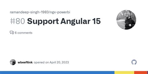 Support Angular Issue Ramandeep Singh Ngx Powerbi Github