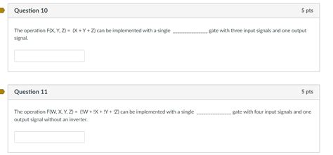 The Operation F X Y Z X Y Z Can Be Implemented Chegg
