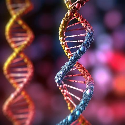 Premium Ai Image Dna Illustration