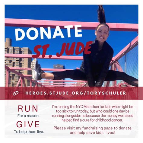 Victoria Schuler On Linkedin Nycmarathon Tcsnycmarathon Stjude