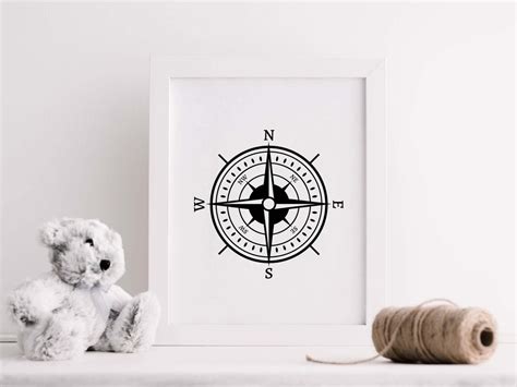 Compass Svg Compass Direction Svg Compass Rose Svg Nautical Compass