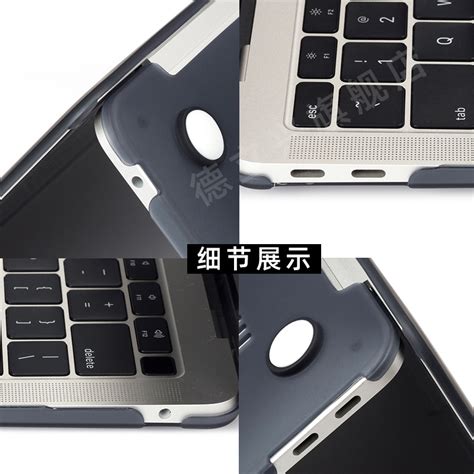 适用于苹果macbook笔记本保护壳pro14 Pro13纤薄透明壳air13 14耐磨防刮壳mac祼机套pro1516a2142透明保护壳 虎窝淘