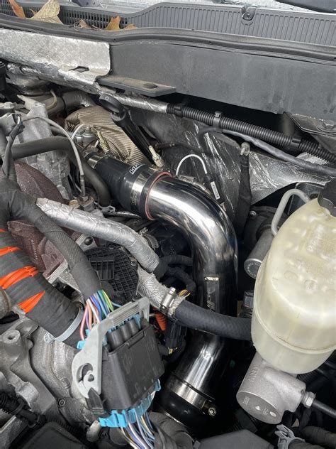 2015 Lml Finished My Stainless Hps Intercooler Pipe Install Did The