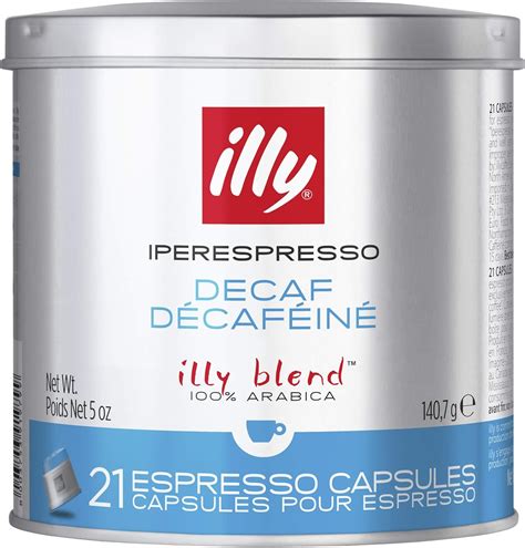 Illy Capsules Monodose Pour Espresso Décaféiné 21 Capsules