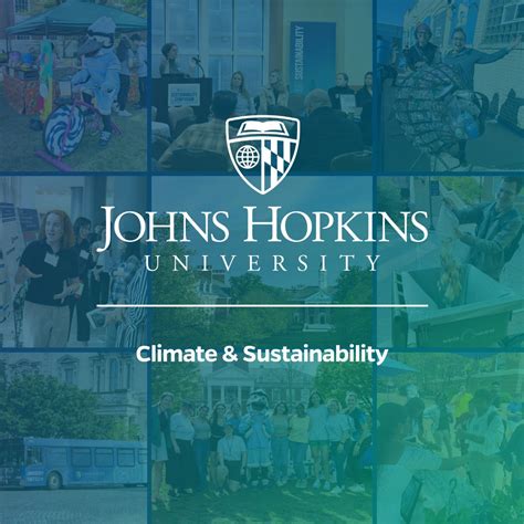 Ms In Environmental Sciences And Policy Information Session Jhu Sustainability