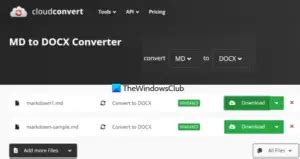 How To Convert Markdown To Word Document In Windows