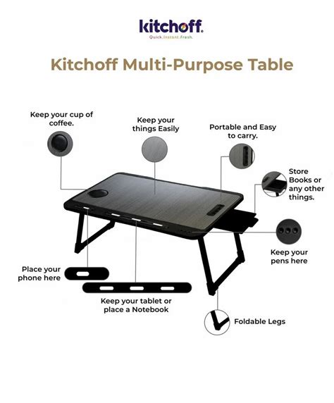 Multi Purpose Table At Piece Folding Study Table In Surat ID