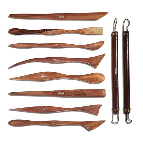 Clay Modelling Tool Set Of 10 Artios