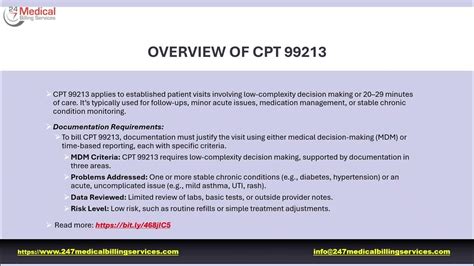 Cpt Code 99213 Explained Documentation Billing Guidelines