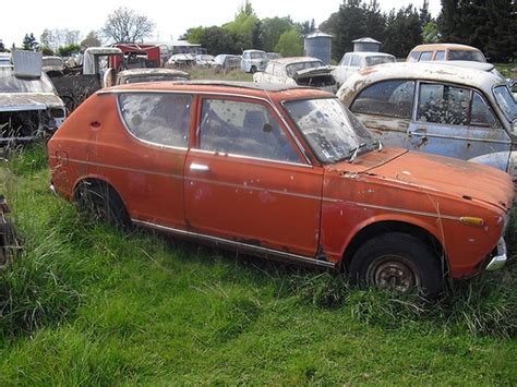 Datsun E10 ‘cherry Hatch Datsun Abandoned Cars Car Barn