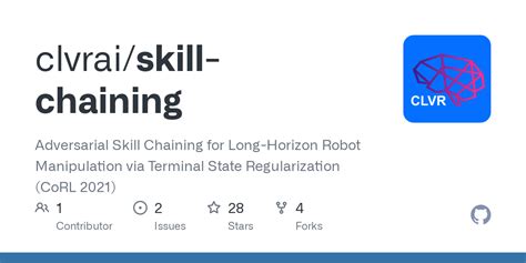 Github Clvraiskill Chaining Adversarial Skill Chaining For Long Horizon Robot Manipulation