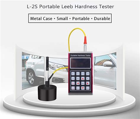 Digital Portable Hardness Testing Equipment L S Tester With Blocks Hardness Testing Equipment