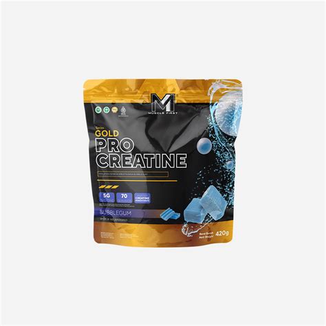 M1 Musclefirst Gold Pro Creatine 420 Gram Creatine Monohydrate The
