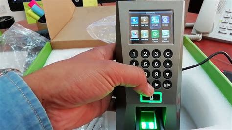 other access control equipment zkteco f18 tcp ip fingerprint access control and time attendance