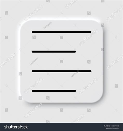 Text Alignment Icon Vector Flat Design Stock Vector Royalty Free 2166577975 Shutterstock
