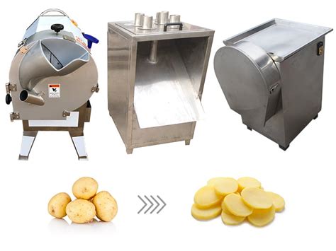 Potato Chips Cutting Machine Industrial Potato Chips Slicer Machine