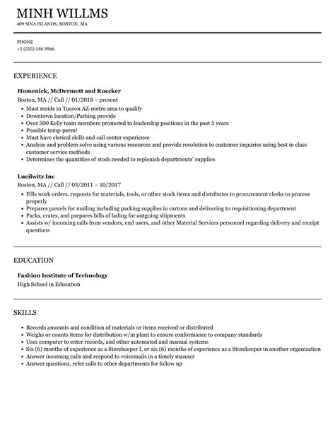 Call Resume Samples Velvet Jobs