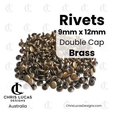 Double Cap Rivets Chris Lucas Designs
