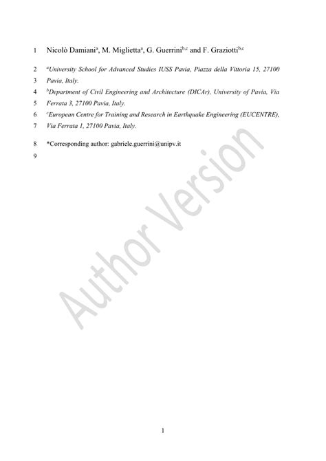 Pdf Numerical Assessment Of The Seismic Performance Of A Timber Retrofit Solution For