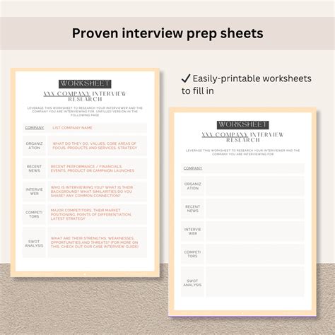 Ultimate Interview Guide 5 Day Interview Prep Plan Interview Checklist Company Research