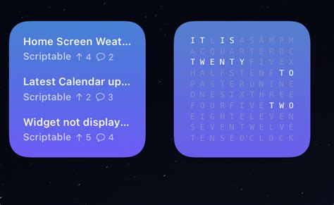 GitHub BitKrakenCode ScriptableWordClockWidget